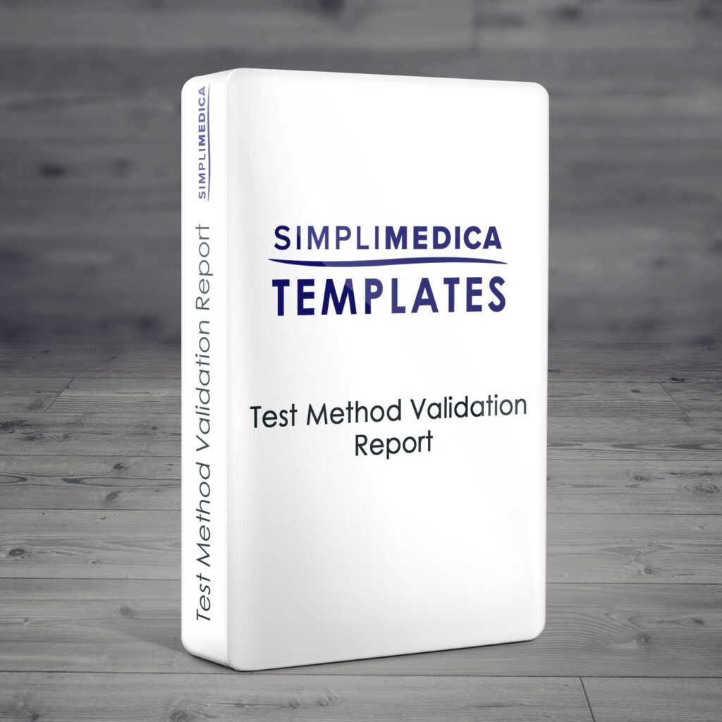 Test Method Validation Report - Simplimedica