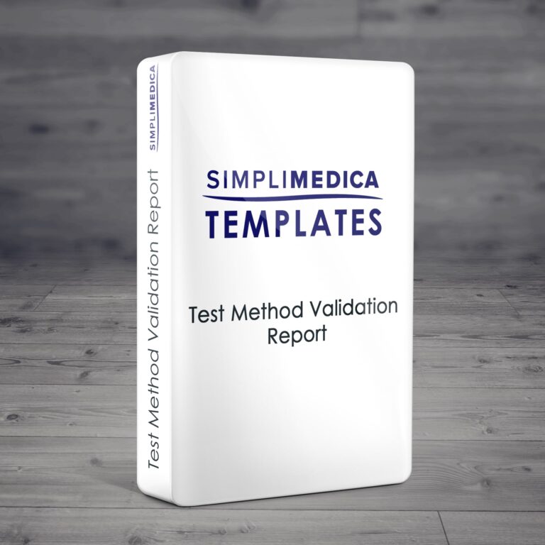 Test Method Validation Report - Simplimedica