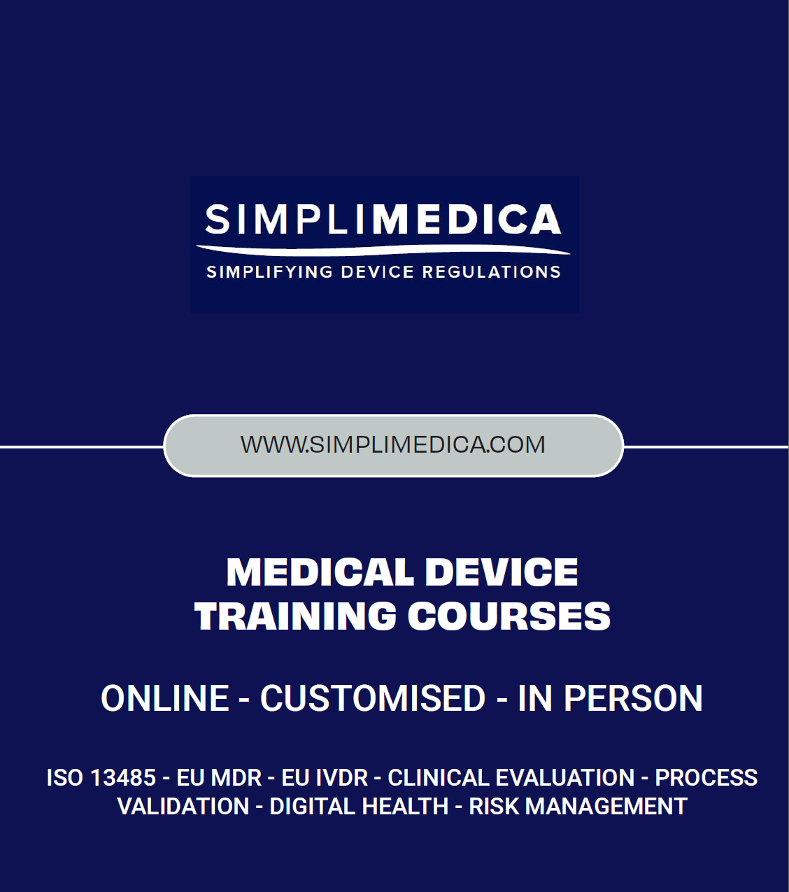 Simplimedica Training Courses - Simplimedica